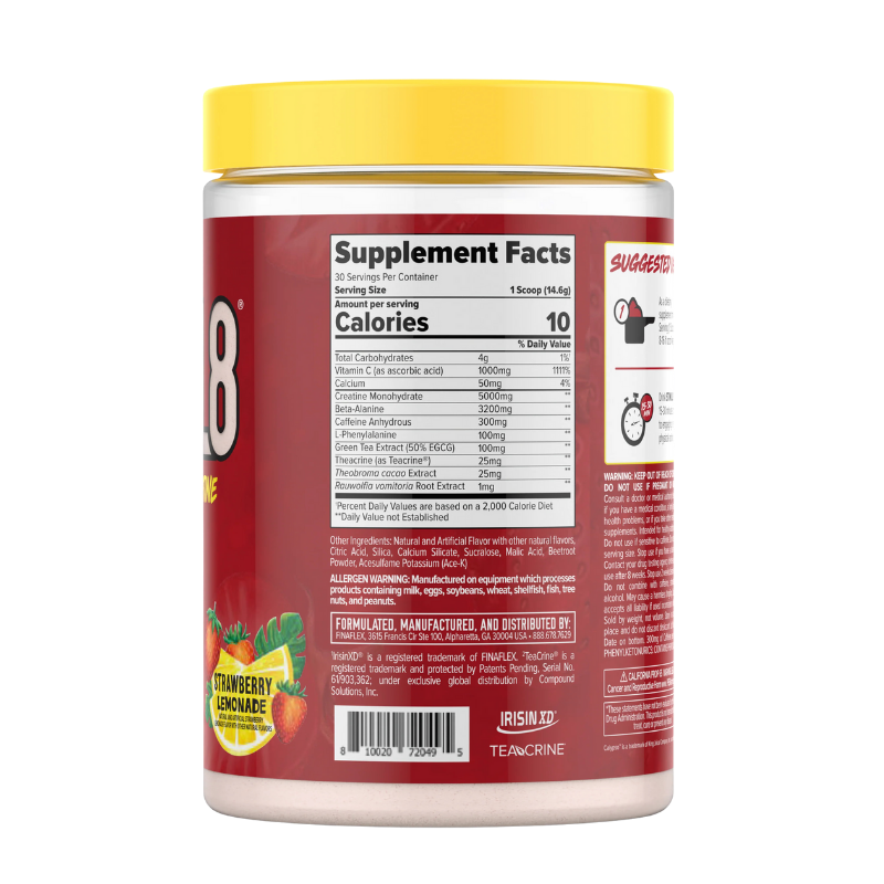 FinaFlex Stimul8 Calypso 397g - 441g Przedtreningówka Kreatyna