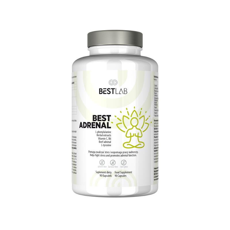 Best Lab Best Adrenal 90kaps. Wsparcie Nadnerczy