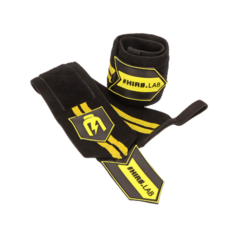 Hiro.Lab Wrist Wrap - Czarny Usztywniacze na nadgarstki