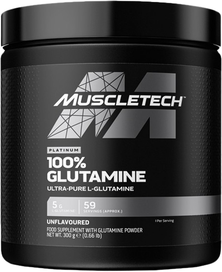 MuscleTech Platinum 100% Glutamine 300g Glutamina